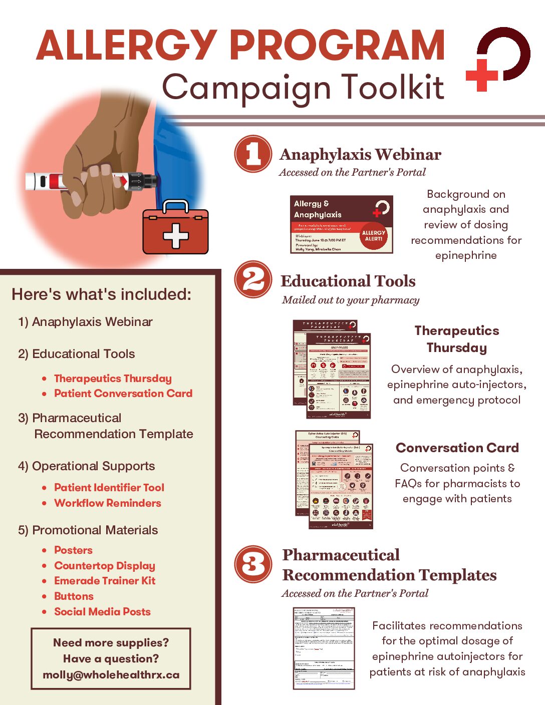 Anaphylaxis (Epinephrine) | Wholehealth Pharmacy Partners